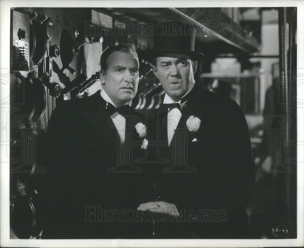 1941 Press Photo Donald Macbride Curtain Call American Character Actor ...