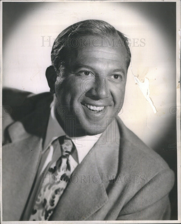 1953 Press Photo Jerry Lester Comedian - Historic Images
