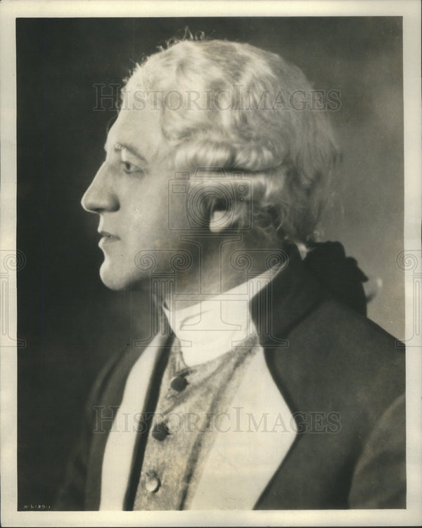 1931 Press Photo John Mott Star Captain MacHeath The Beggars Opera ...