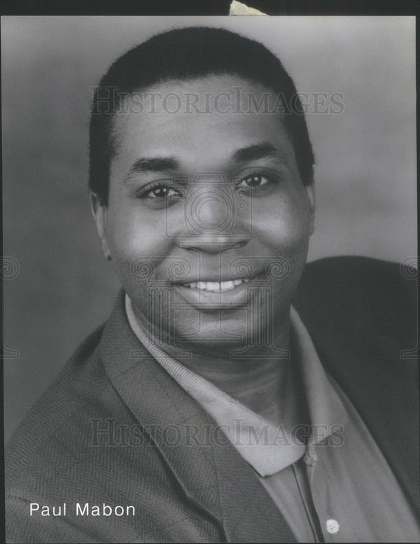 1993 Press Photo Paul Mabon - Historic Images