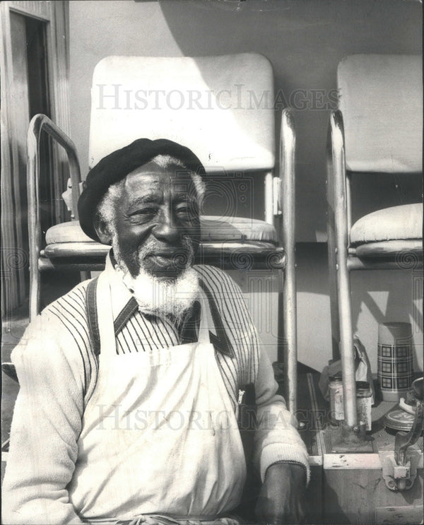 1976 Press Photo Clance Muse, actor. - Historic Images