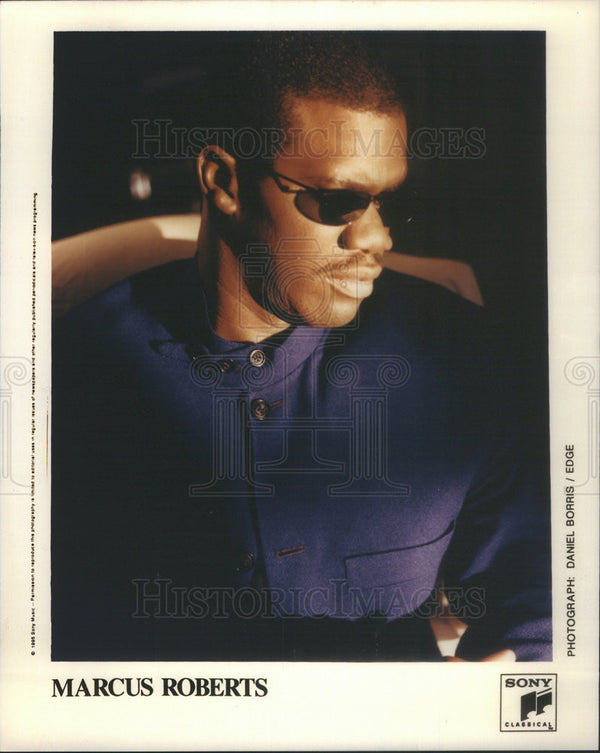 1996 Press Photo Pianist Marcus Roberts - Historic Images