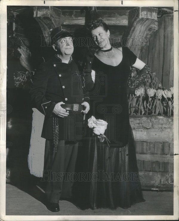 1948 Press Photo Bobby Vail Actor Odette Myrtil Actress Red Mill Movie ...