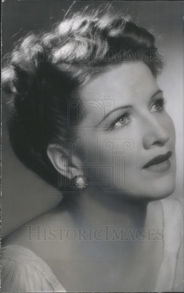 1941 Press Photo Ruby Mercer,singer - Historic Images