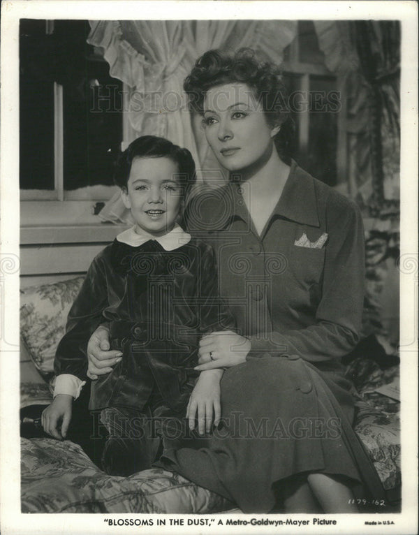 1941 Press Photo Greer Saison and Richard Nichols,actors - Historic Images