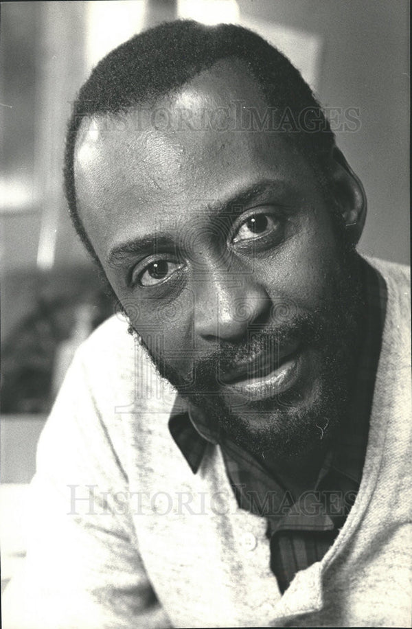 1985 Press Photo Cleavon Little American Film Television Stage Actor ...