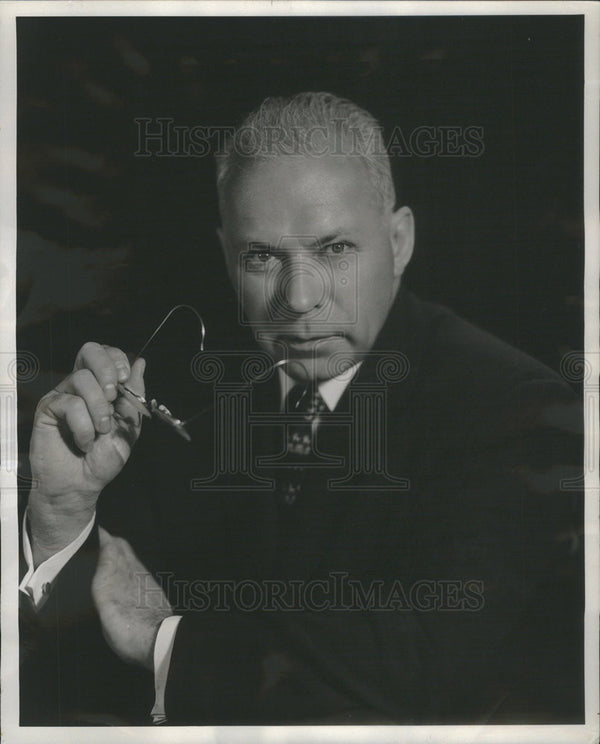 1956 Press Photo Dr John Lester Nickerson Chairman & Prof Dep of Physi ...