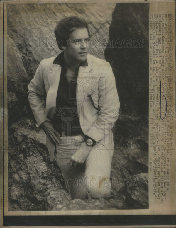 1970 Press Photo Larry Luckinbill, actor - Historic Images