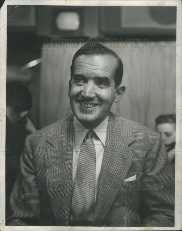 1953 Press Photo Edward R. Murrow, CBS Radio and TV Personality ...