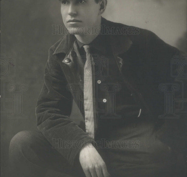 1914 Press Photo Douglas Malloch, "The Poet of the Woods" - Historic Images