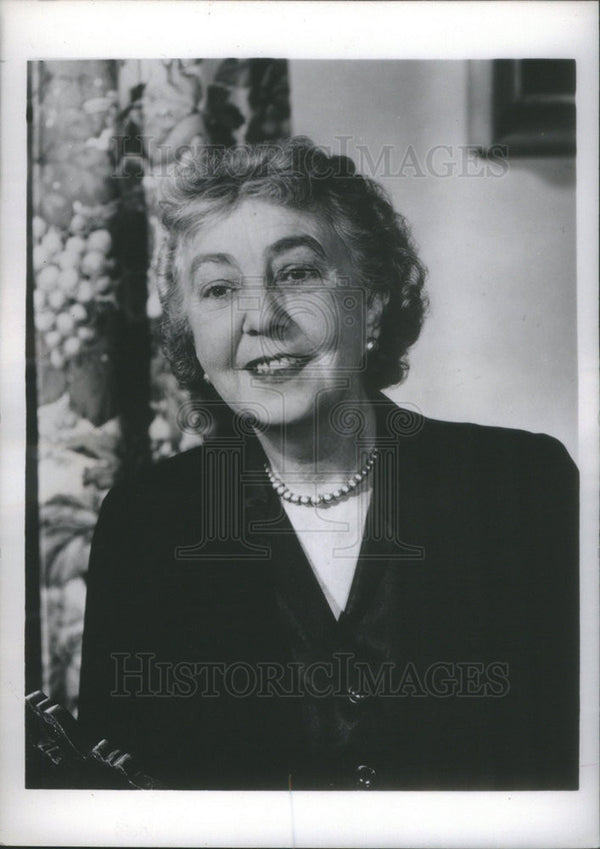 1948 Press Photo Ruth Laughlin Author Wind Leaves No Shadow - Historic ...