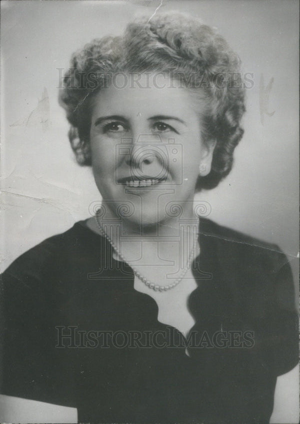 1952 Press Photo Dorothy Olsen Chicago Park District - Historic Images