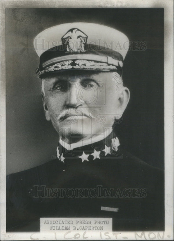 1941 Press Photo William B. Caperton - Historic Images