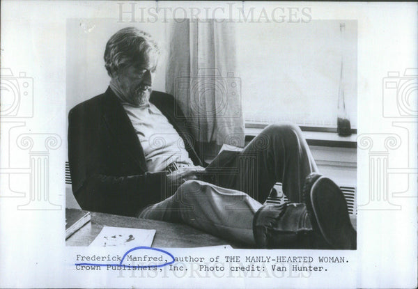 1976 Press Photo Frederick Manfred, author, of "The Manly-Hearted Woma ...