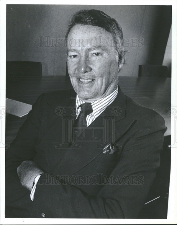 1989 Press Photo Bud Palmer Just Say No Smoking Campaign Former Knick ...