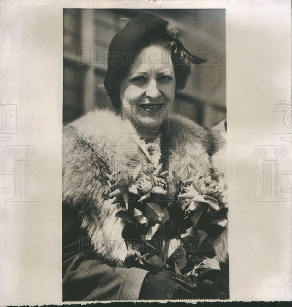 1951 Press Photo Danish Actress Anna Borg Killed In Airplane Crash Ann ...