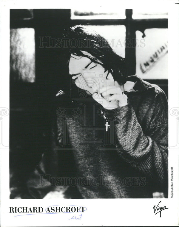 Undated Press Photo Singer Richard Ashcroft - Historic Images
