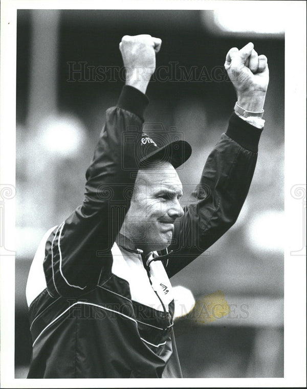 Undated Press Photo Bengals Sam Wyche - Historic Images