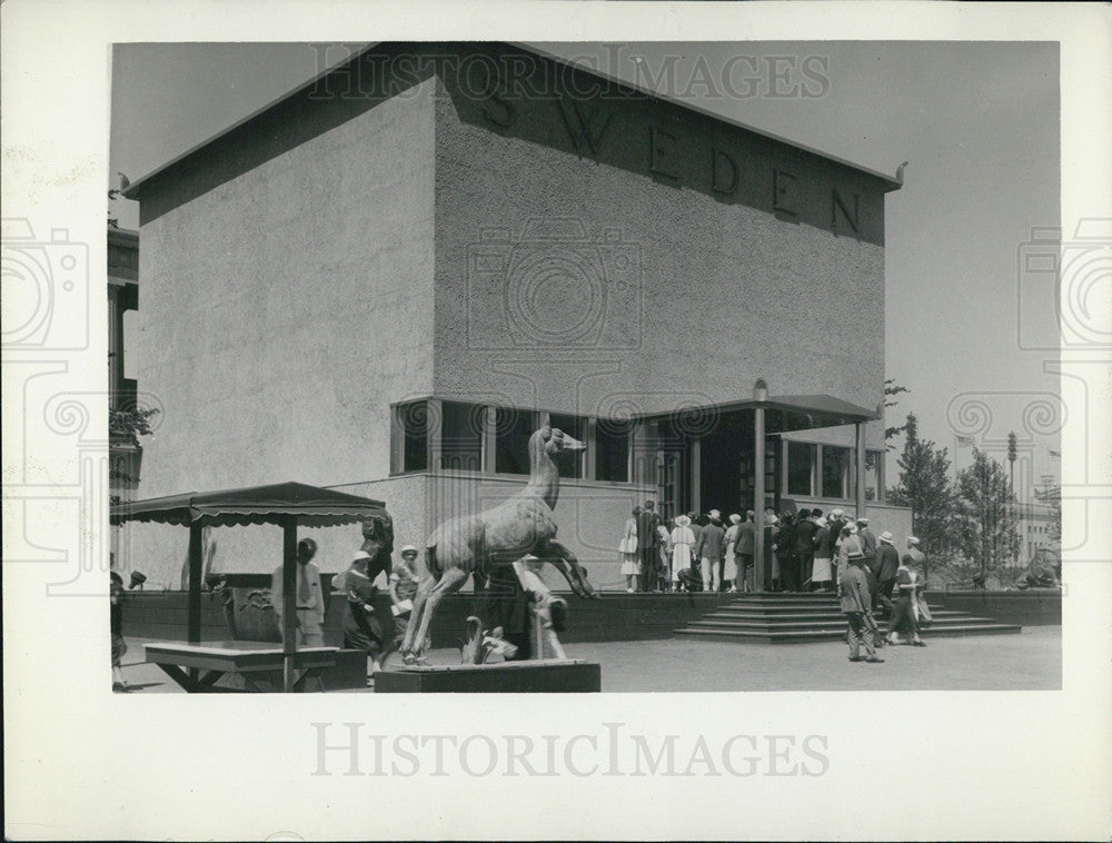 Undated Press Photo Swedish Building - Historic Images
