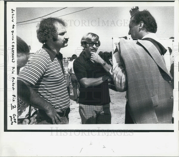 1970 Press Photo Bryan Doyle, Richard Sherrill, Seminole Electric, Att ...