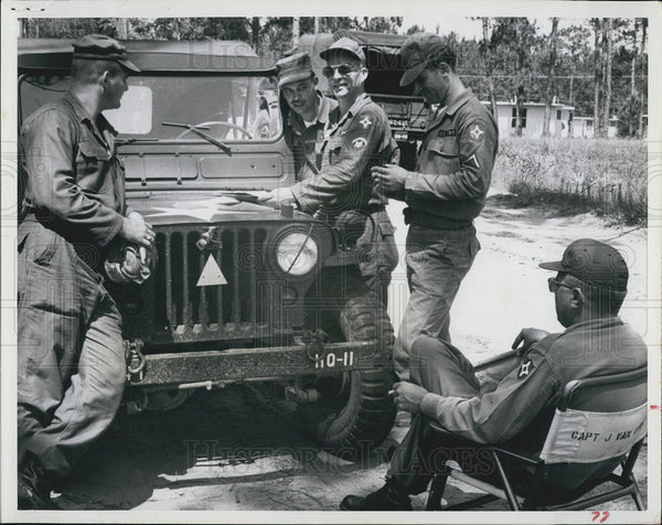 1965 Press Photo Donald Haddock, George White, Ralph Neuberger, Larry ...