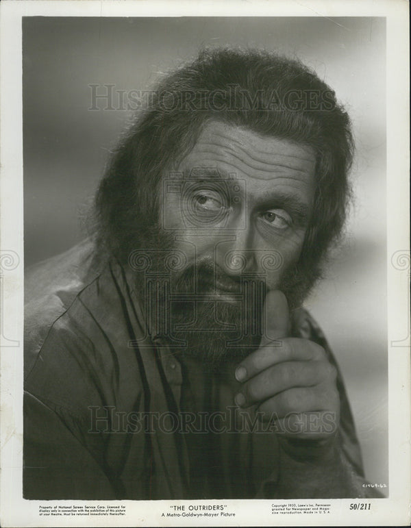 Actor James Whitmore 1950 Vintage Press Photo Print - Historic Images