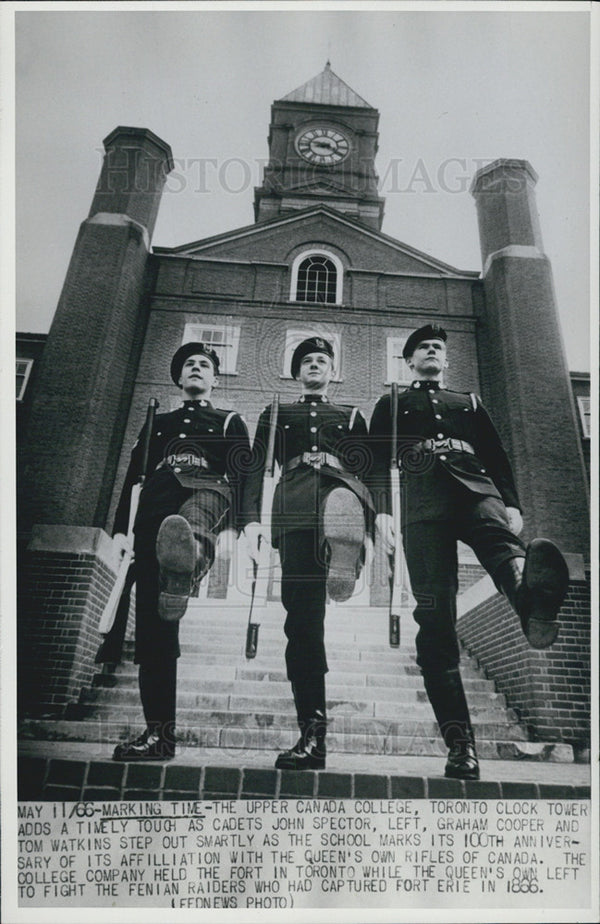 Upper Canada College Cadets John Spector, Graham Cooper and 1966 ...