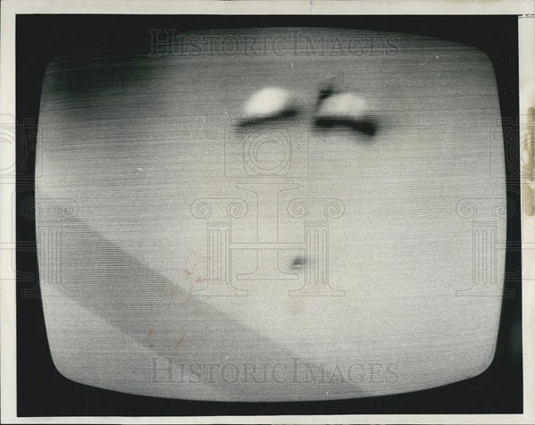 Parachutes deployed from Apollo 15 command module Endeavour 1971 ...
