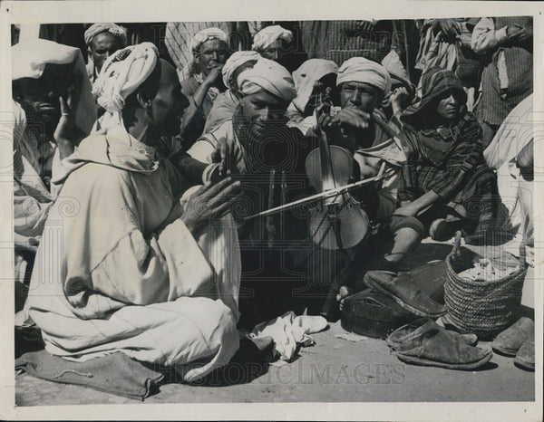Algerian Desert Billy Band Performs at Wedding 1941 Vintage Press Photo ...