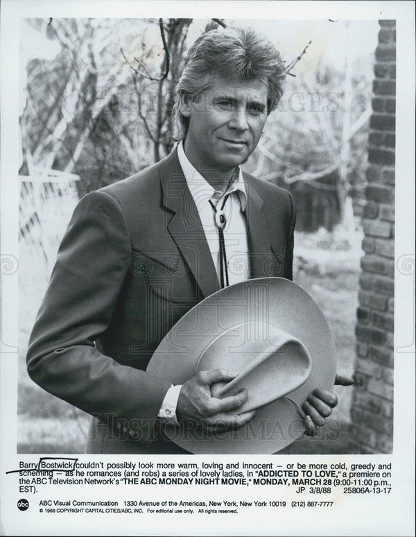 Barry Bostwick in "Addicted to Love" 1988 Vintage Press Photo Print ...