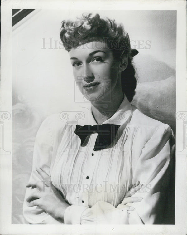 Opera Singer Rise Stevens 1949 Vintage Press Photo Print - Historic Images