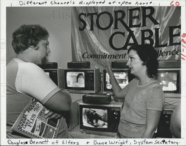 Diane Wright tells Douglas Bennnet about Storer Cable services 1982 ...