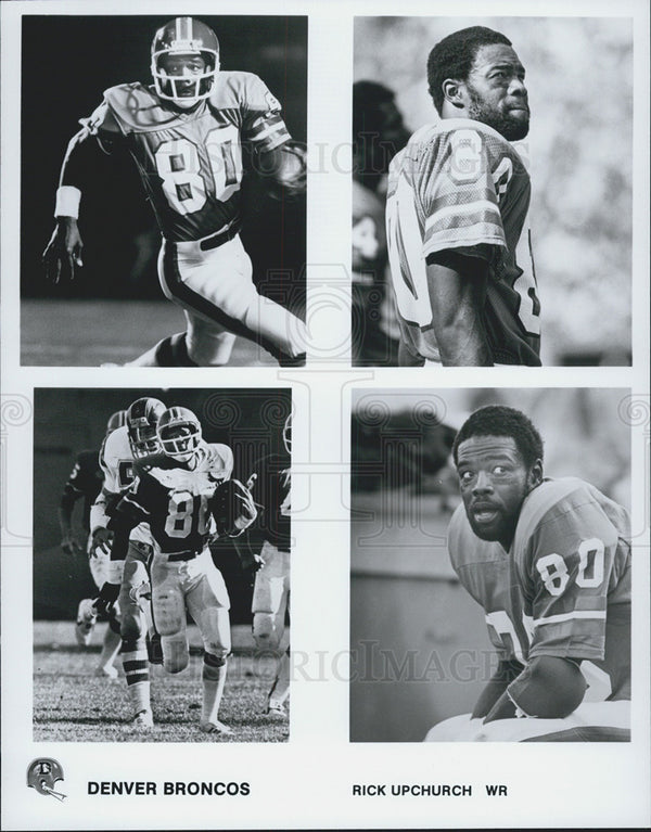 Denver Broncos,Rick Upchurch WR Undated Vintage Press Photo Print ...