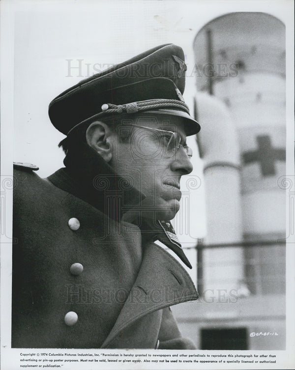 Maximilian Schell 1974 Vintage Press Photo Print - Historic Images