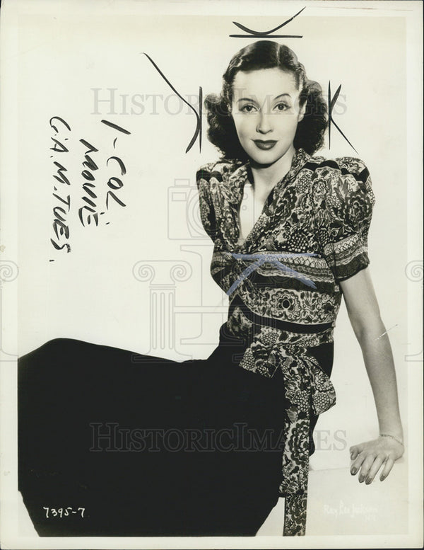 Maxine Singer 1938 Vintage Press Photo Print - Historic Images