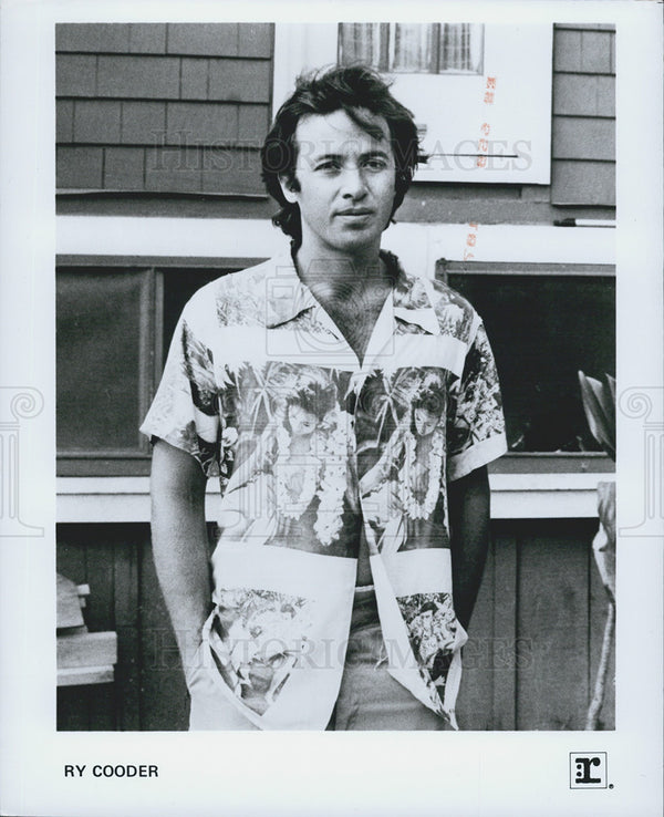 Ry Cooder Undated Vintage Press Photo Print - Historic Images