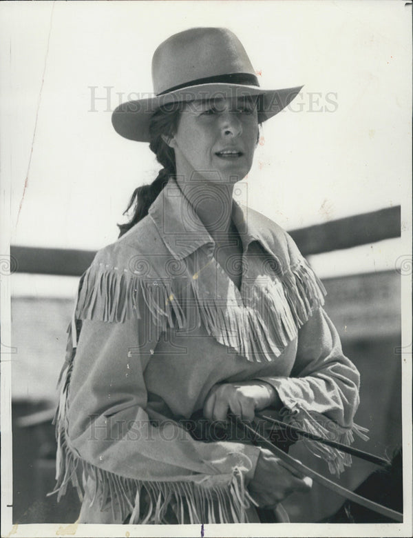 Calamity Jane Film Actress Jane Alexander Scene 1984 Vintage Press ...