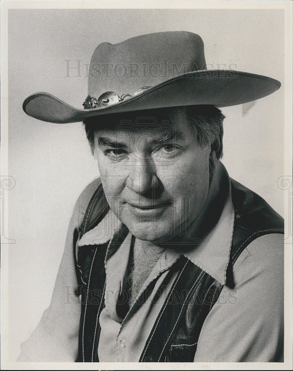 Actor John Bromfield 1980 Vintage Press Photo Print - Historic Images