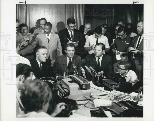 Gov George Romney, Cyrus Vance, mayor Jerome Cavanagh 1967 Vintage ...