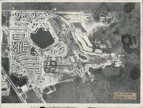 The Mainlands of Tamarac By-The-Gulf 1969 Vintage Press Photo Print ...