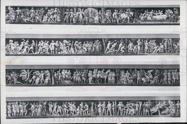 Pictorial History of Americans 300 Foot Rotunda 1953 Vintage Press ...