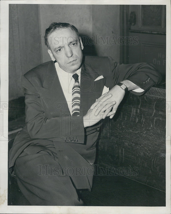 Thomas Moretti waiting to go before the Grand Jury 1951 Vintage Press ...