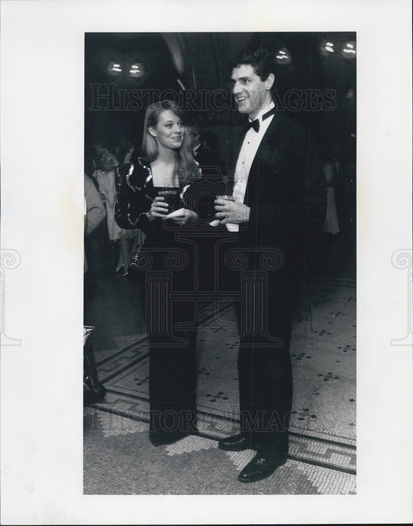 Former Miss Illinois Lynn Zimmerman shares a moment w/ Jack Ryan 1990 ...