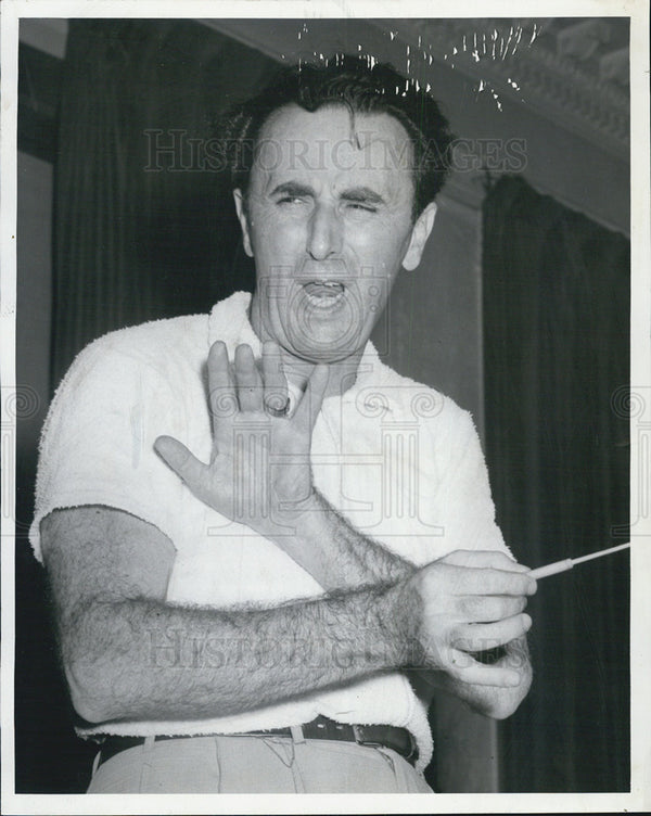 Herbert Zipper 1956 Vintage Press Photo Print - Historic Images