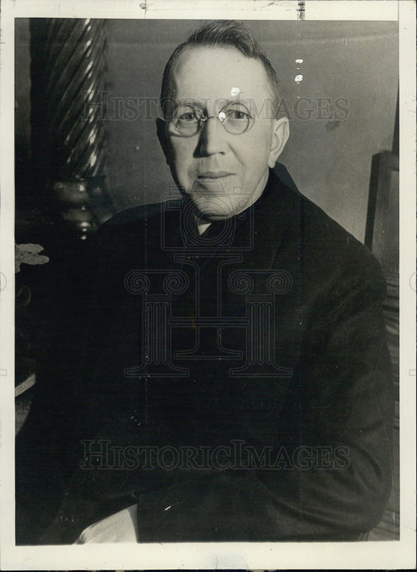 Archbishop Edward Mooney 1933 Vintage Press Photo Print - Historic Images