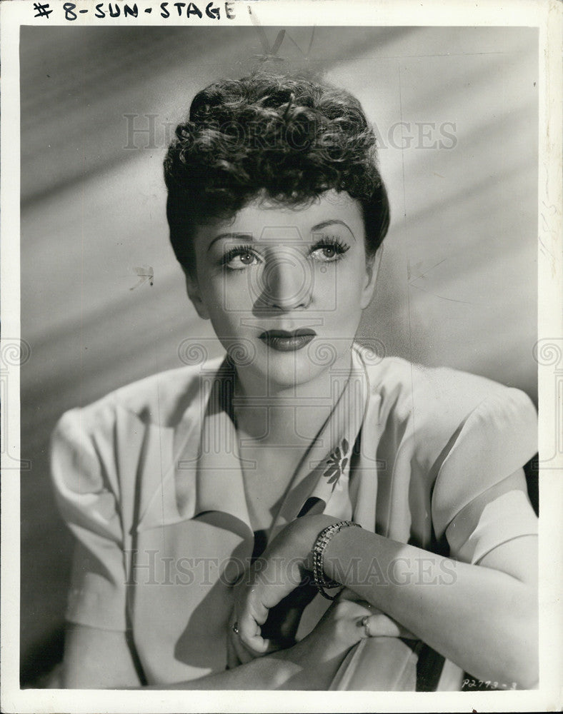 Francetta Malloy 1942 Vintage Press Photo Print - Historic Images