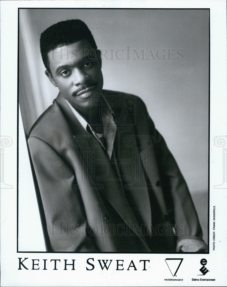 Kieth Sweat 1996 Vintage Press Photo Print - Historic Images
