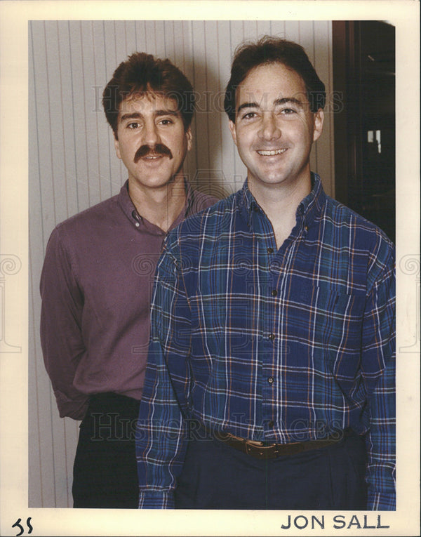 Charles Silliman & John Ruane 1991 Vintage Press Photo Print - Historic ...