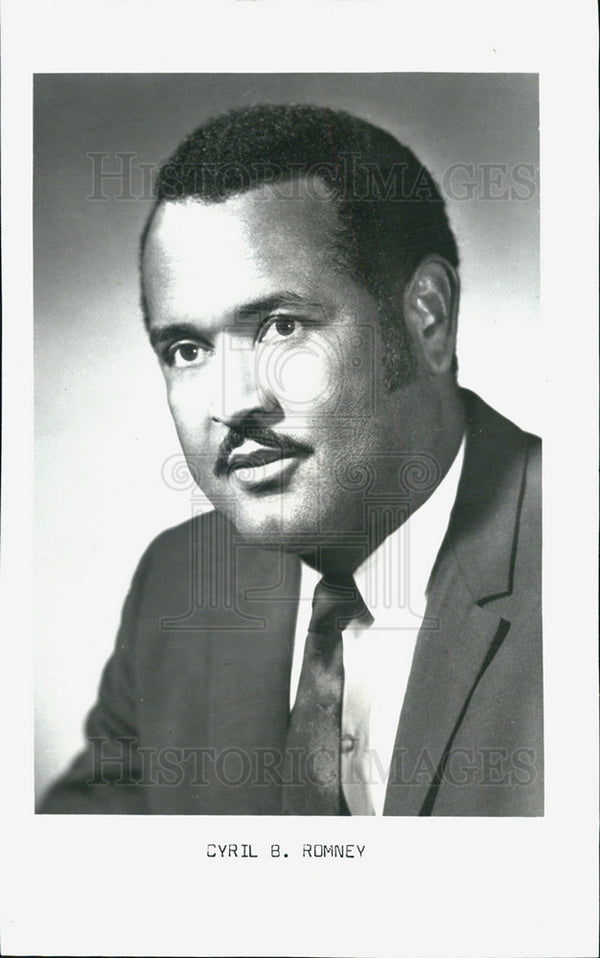 Cyril B. Romney appointed Financial Secretary of British Island 1973 ...