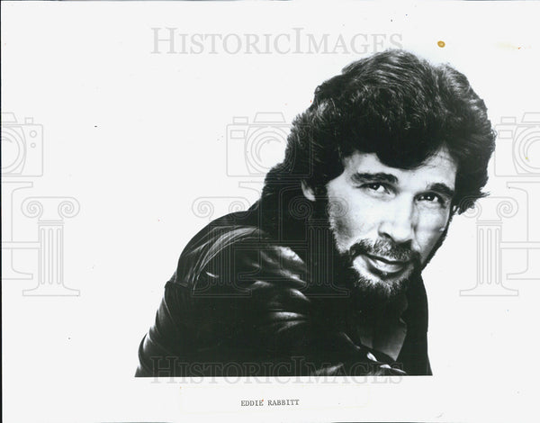 Eddie Rabbitt 1985 Vintage Press Photo Print - Historic Images